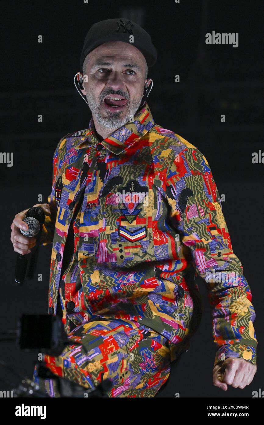 Samuel during the Subsonica 2024 Tour, 8 April 2024 at Palazzo dello ...