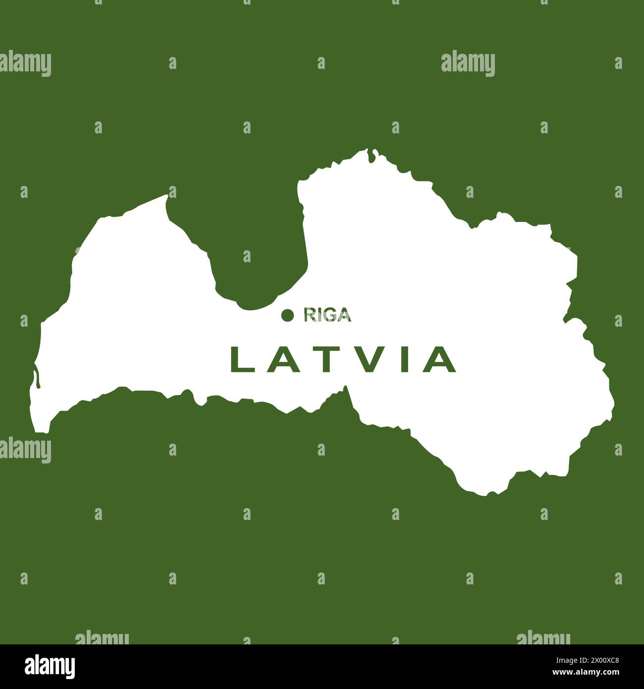 Latvia map icon vector illustration simlpe design Stock Vector Image ...