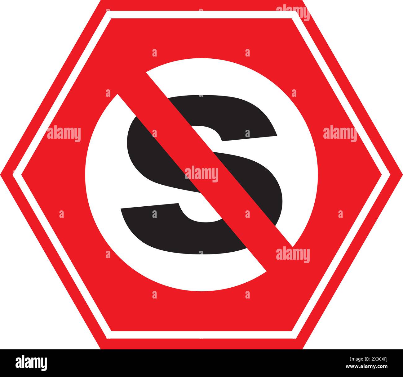 No stop traffic sign icon, vector illustration symbol design Stock ...