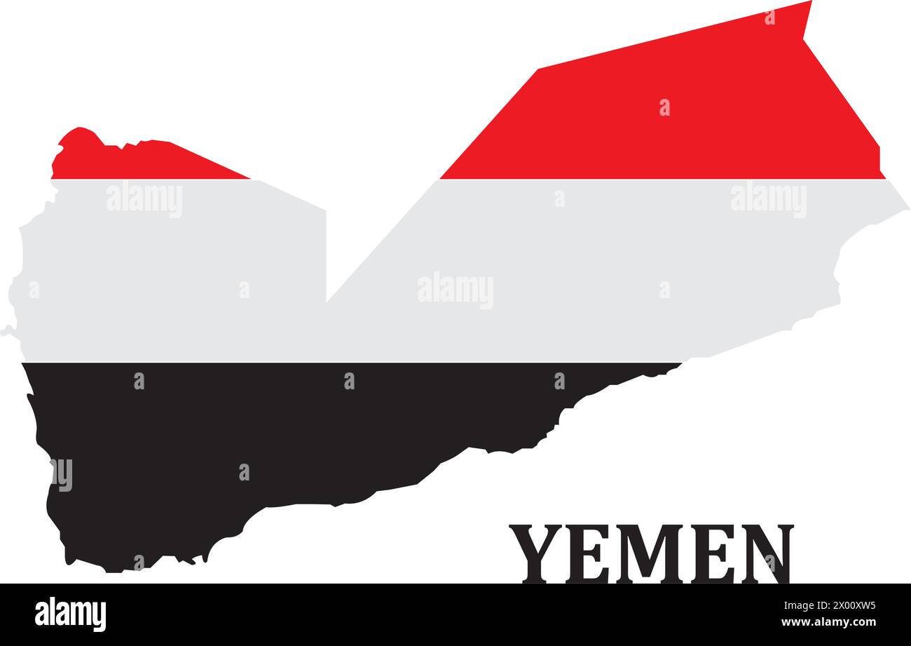 Yemen map icon vector illustration logo design Stock Vector Image & Art ...