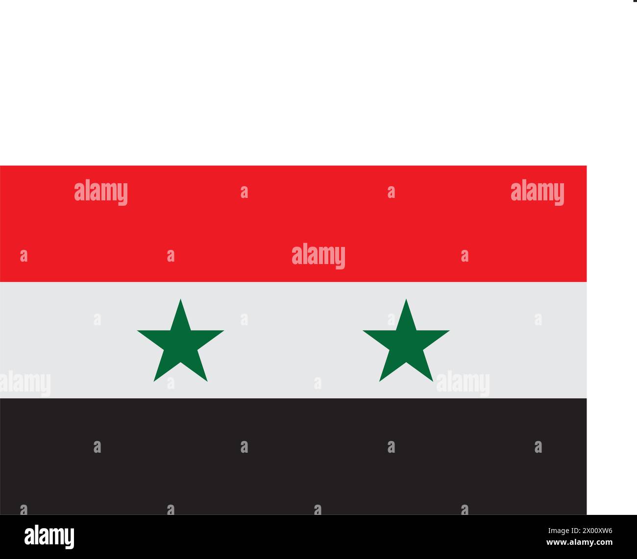 Syrian culture syrian flag Stock Vector Images - Alamy