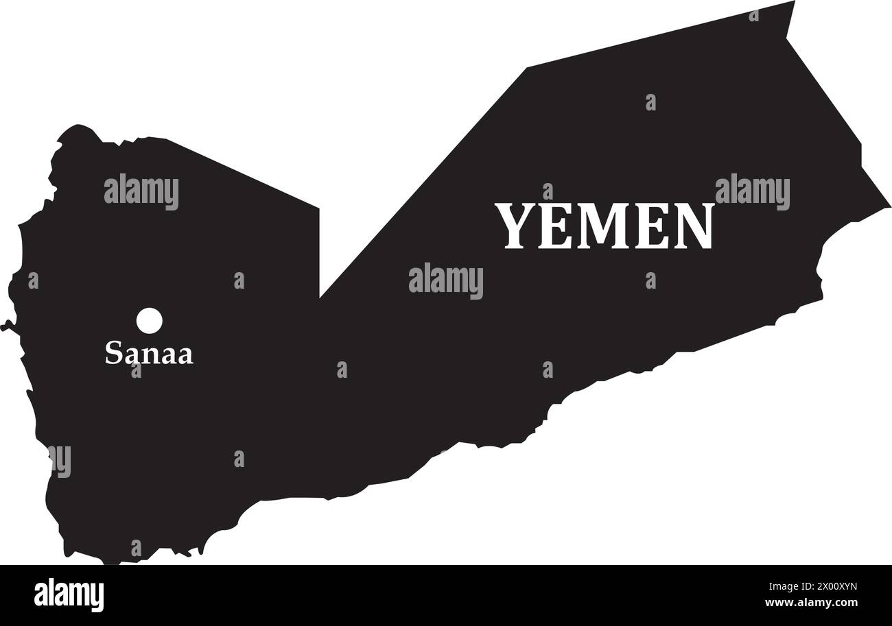 Yemen map icon vector illustration logo design Stock Vector Image & Art ...