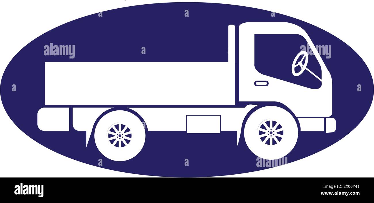 pickup truck icon vector illustration symbol design Stock Vector Image ...