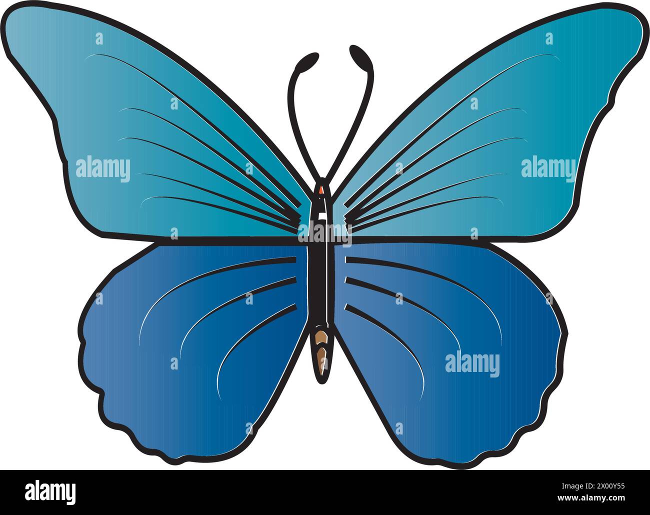 butterfly icon vector illustration symbol design Stock Vector Image ...
