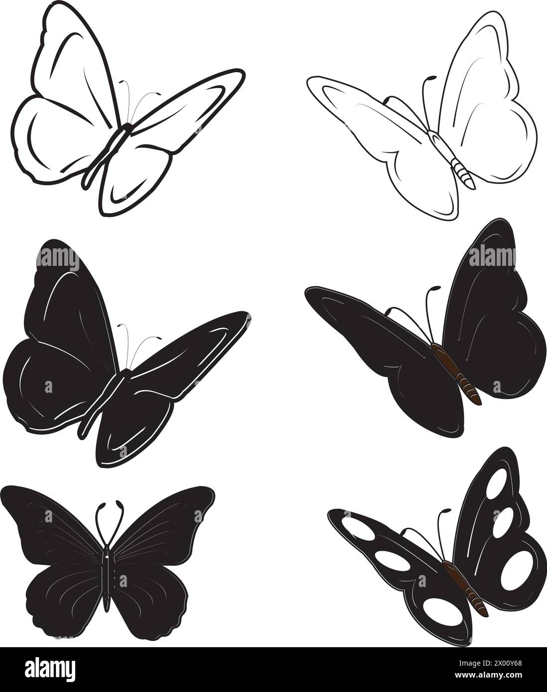 butterfly icon vector illustration symbol design Stock Vector Image ...