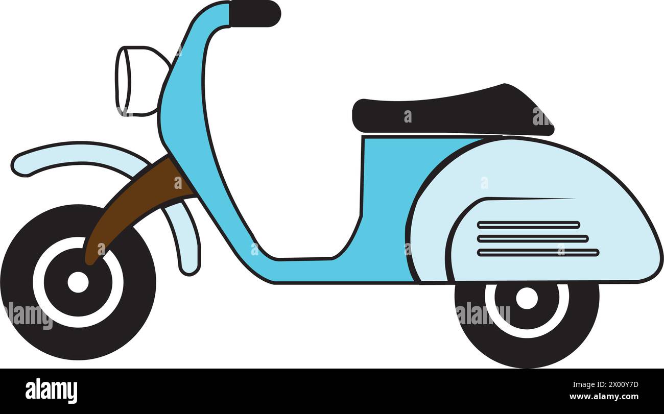 vespa motorbike icon vector illustration symbol design Stock Vector ...