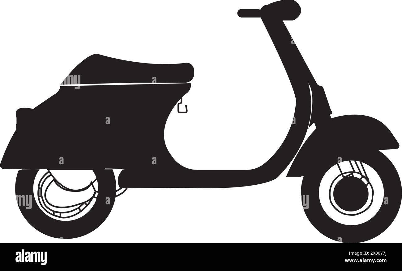vespa motorbike icon vector illustration symbol design Stock Vector ...