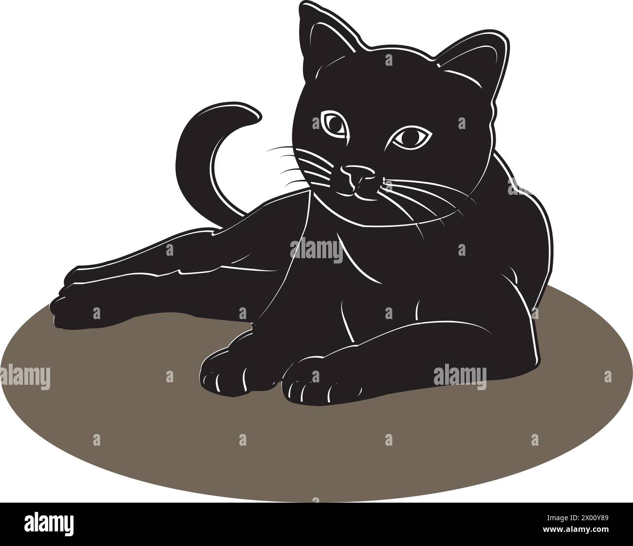 cat icon vector illustration simple design Stock Vector Image & Art - Alamy