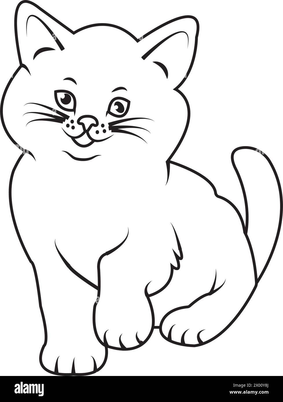 cat icon vector illustration simple design Stock Vector Image & Art - Alamy
