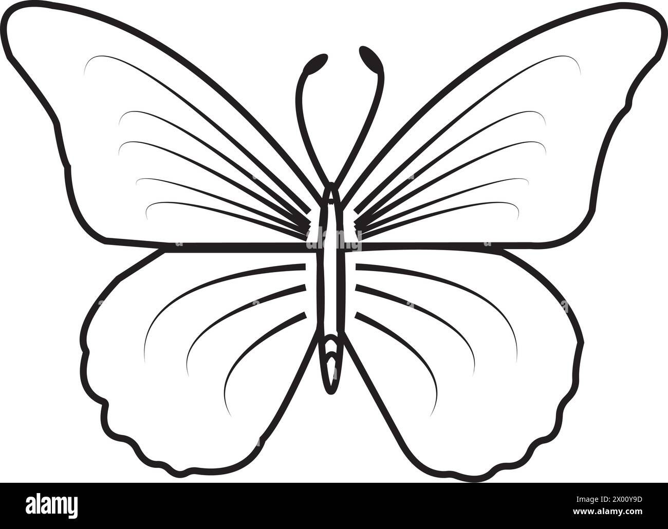 butterfly icon vector illustration symbol design Stock Vector Image ...