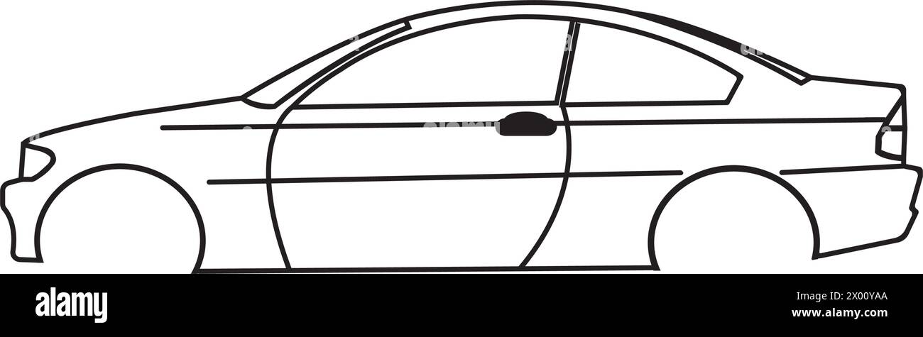 car skeleton icon vector illustration simple design Stock Vector Image ...