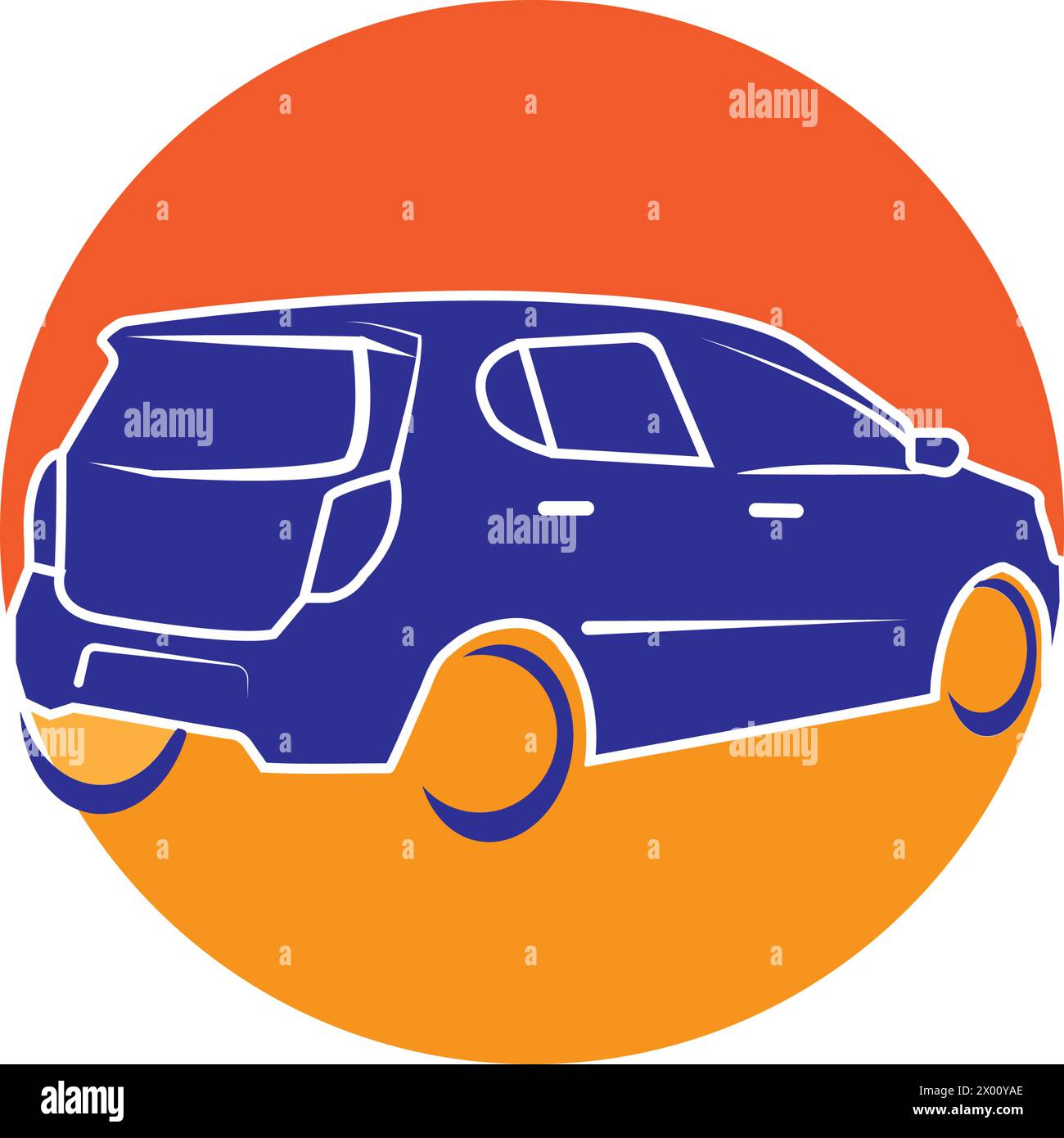 Generic car profile Stock Vector Images - Alamy