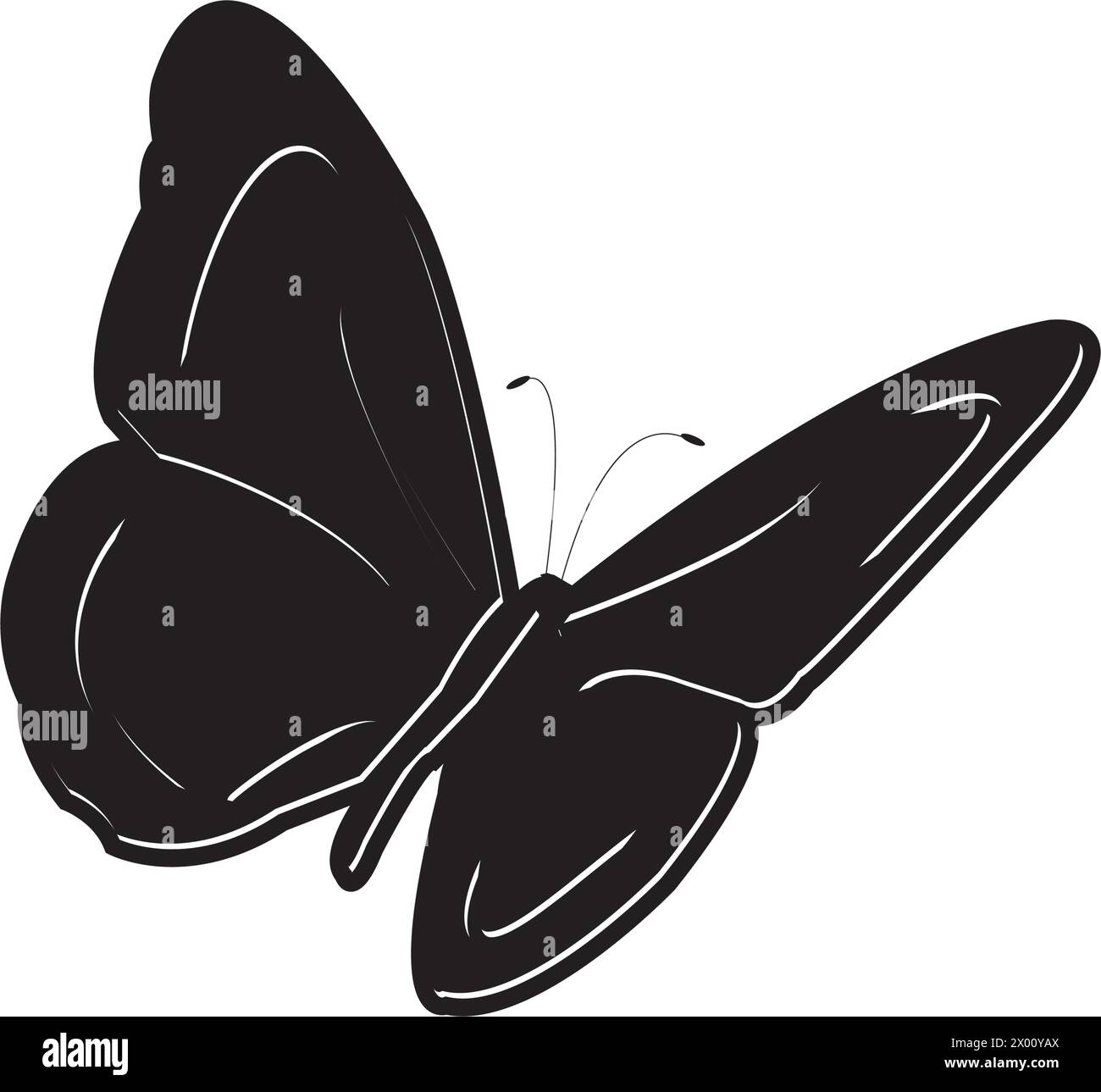 butterfly icon vector illustration symbol design Stock Vector Image ...