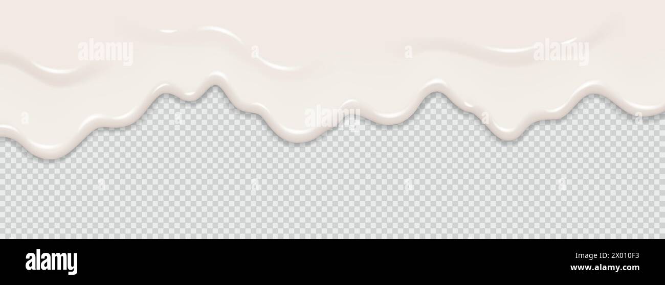 Yogurt, milk or cream surface creamy liquid melt splash flowing ...