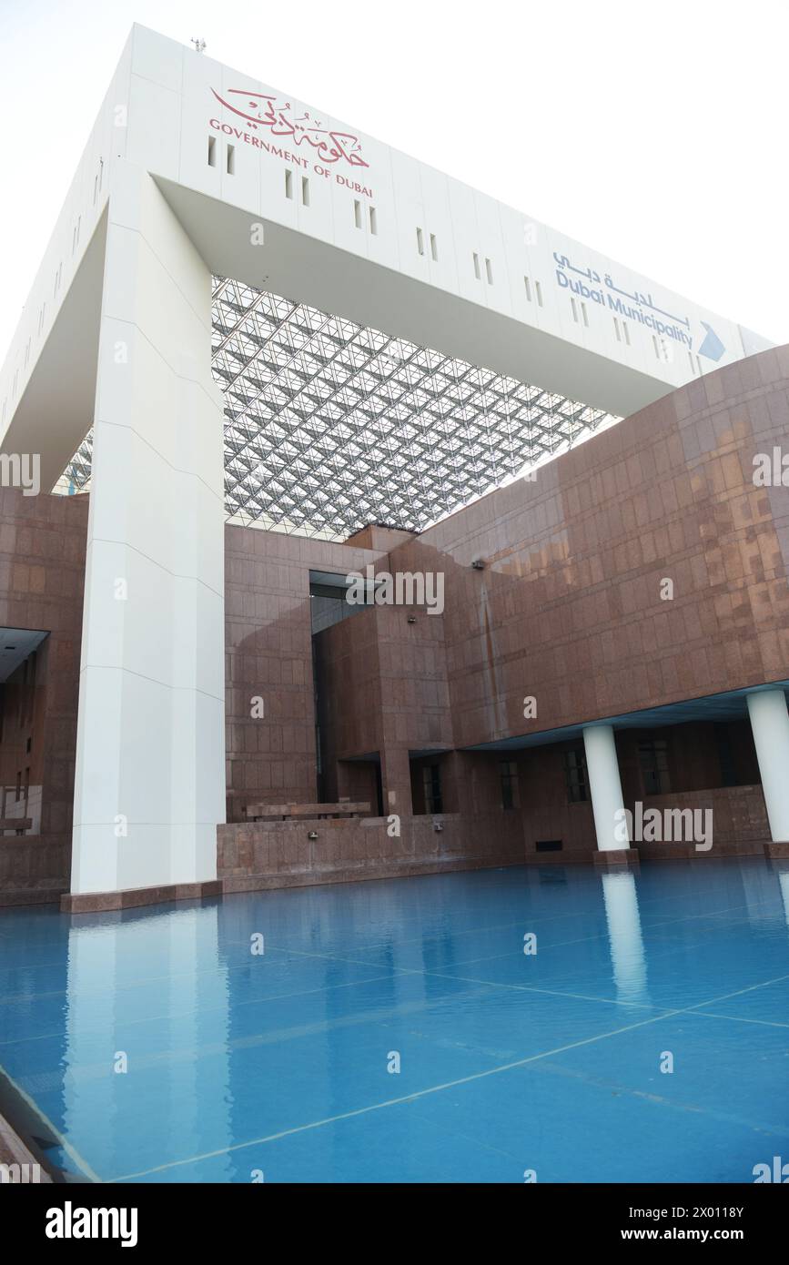 Dubai municipality headquarters hi-res stock photography and images - Alamy