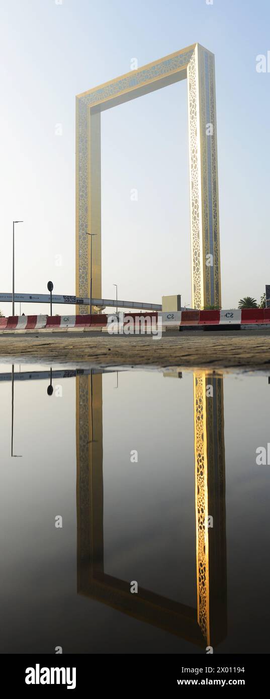 The iconic Dubai Frame building in Dubai, UAE Stock Photo - Alamy