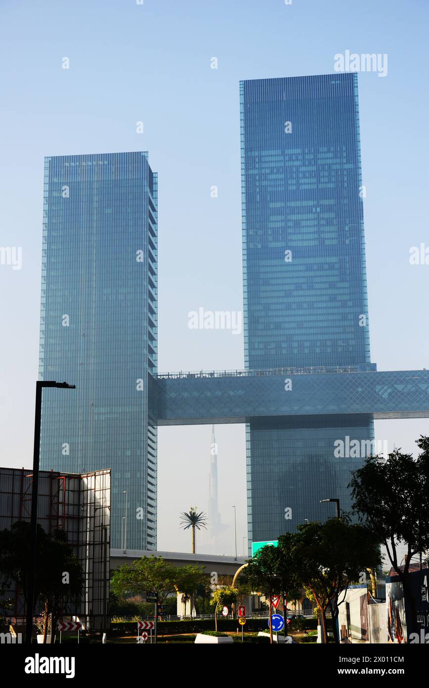 One Za'abeel Tower is an ultra modern designed building in Dubai, UAE ...