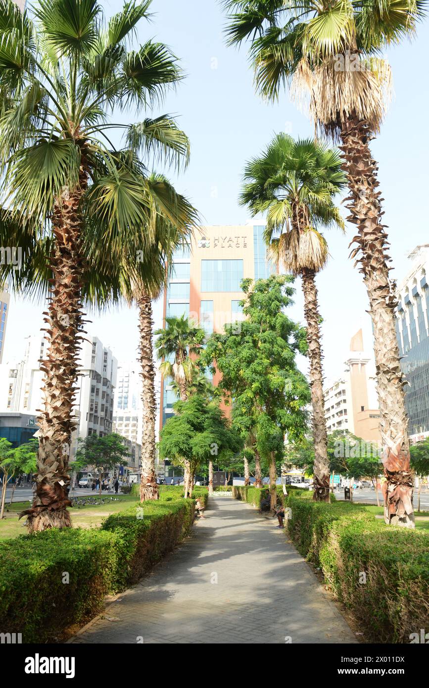 Baniyas Public Park in Deira, Dubai, UAE Stock Photo - Alamy