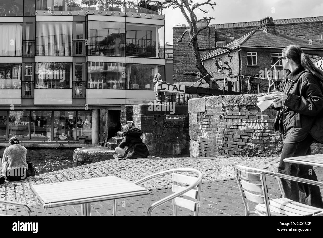 London City Road Lock Stock Photo - Alamy