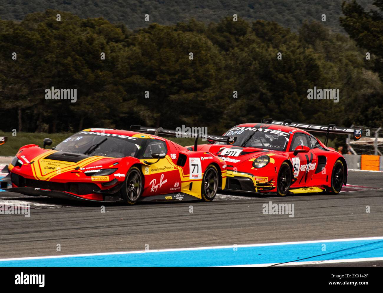 Fanatec GT World Challenge Europe 2024 Paul Ricard Stock Photo - Alamy