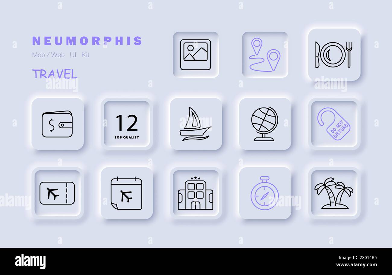 Trip set icon Geolocation, travel, path from one point to another ...