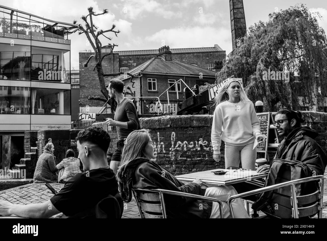 London City Road Lock Stock Photo - Alamy