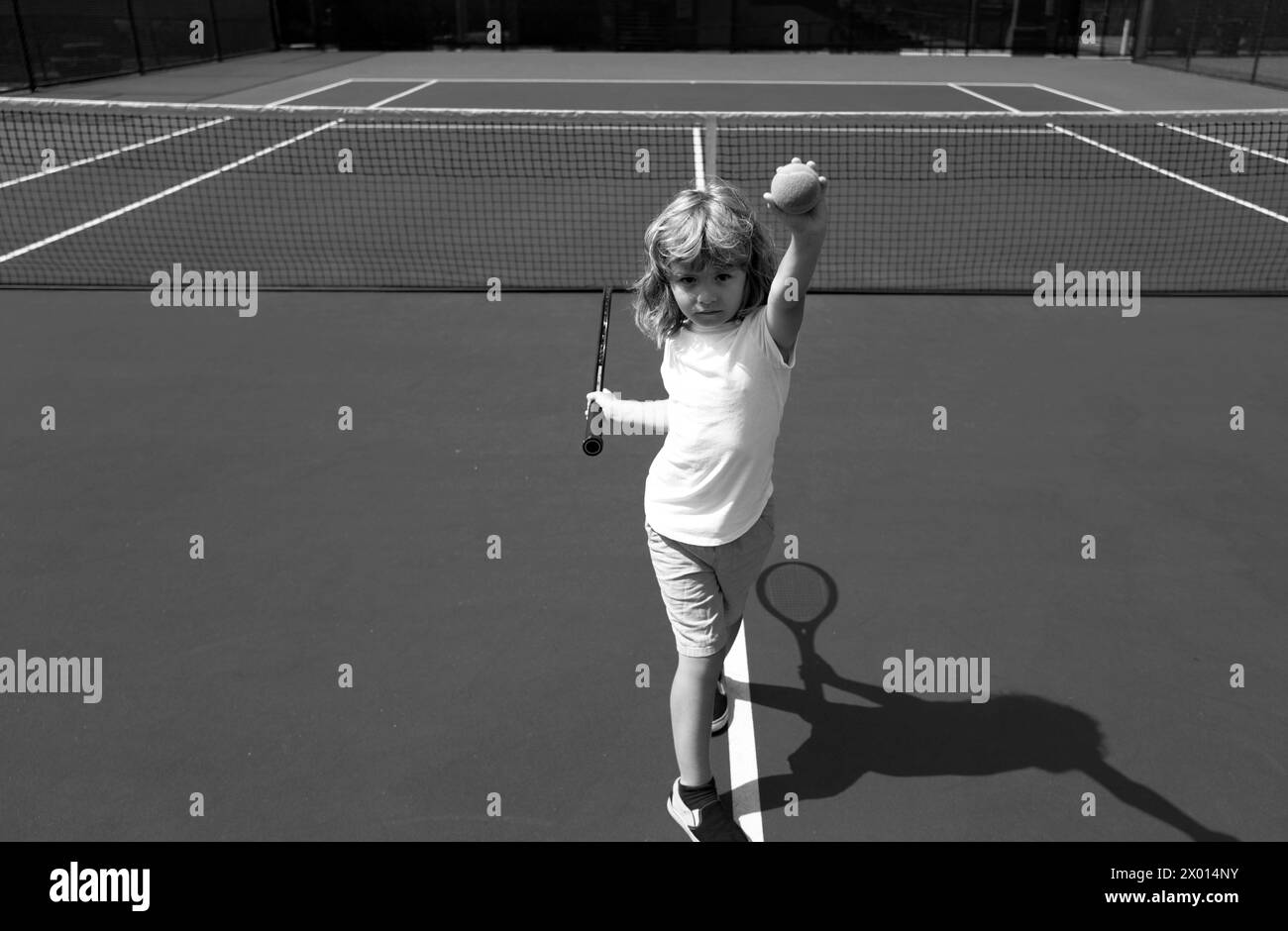 Children playing outdoor player Black and White Stock Photos & Images ...