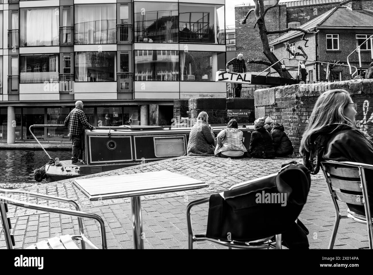 London City Road Lock Stock Photo - Alamy