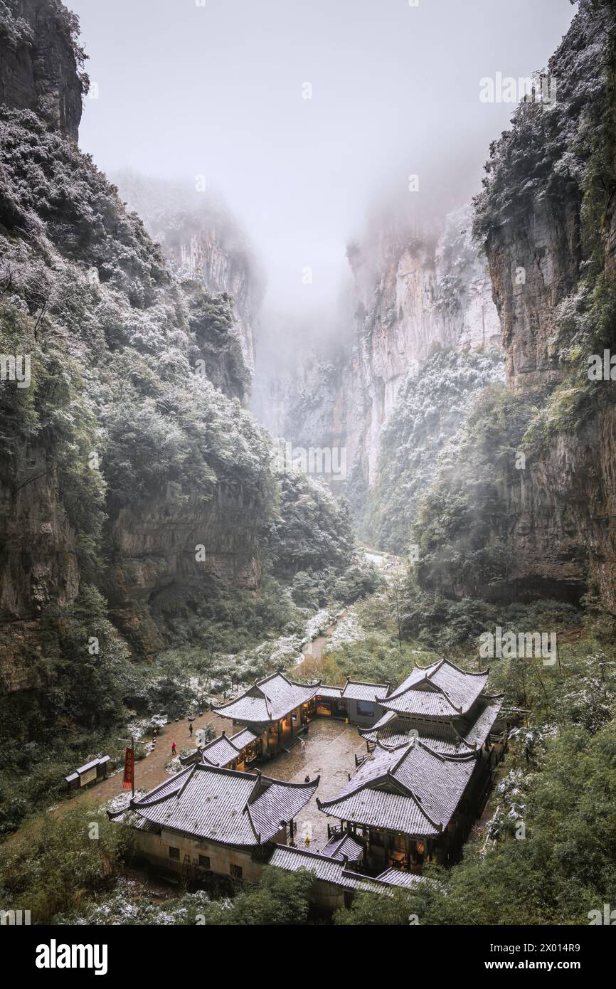 Three Natural Bridges of the Wulong Karst geological park, UNESCO World ...