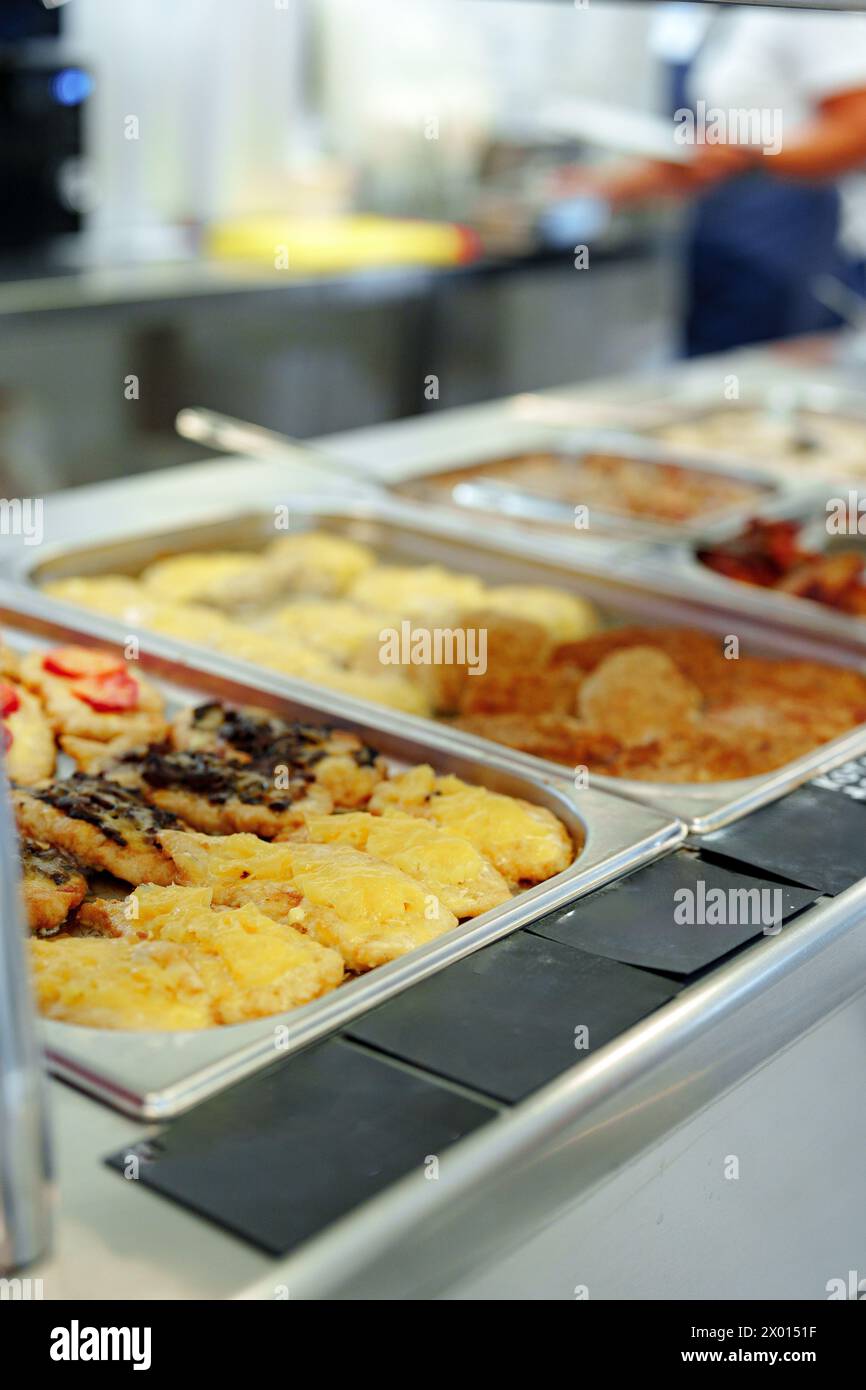 Buffet table appetizers salads hi-res stock photography and images - Alamy