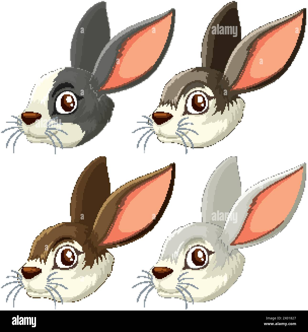 Expressions in four different hi-res stock photography and images - Alamy