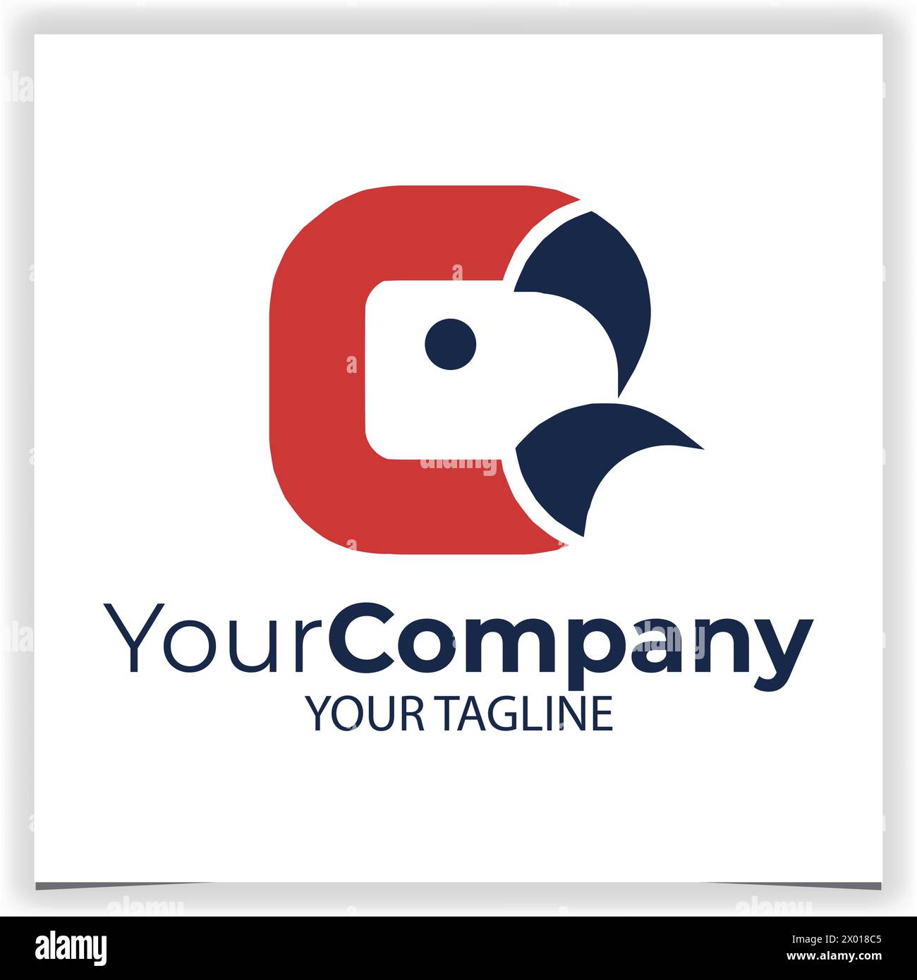 letter c bird logo design template vector Stock Vector Image & Art - Alamy