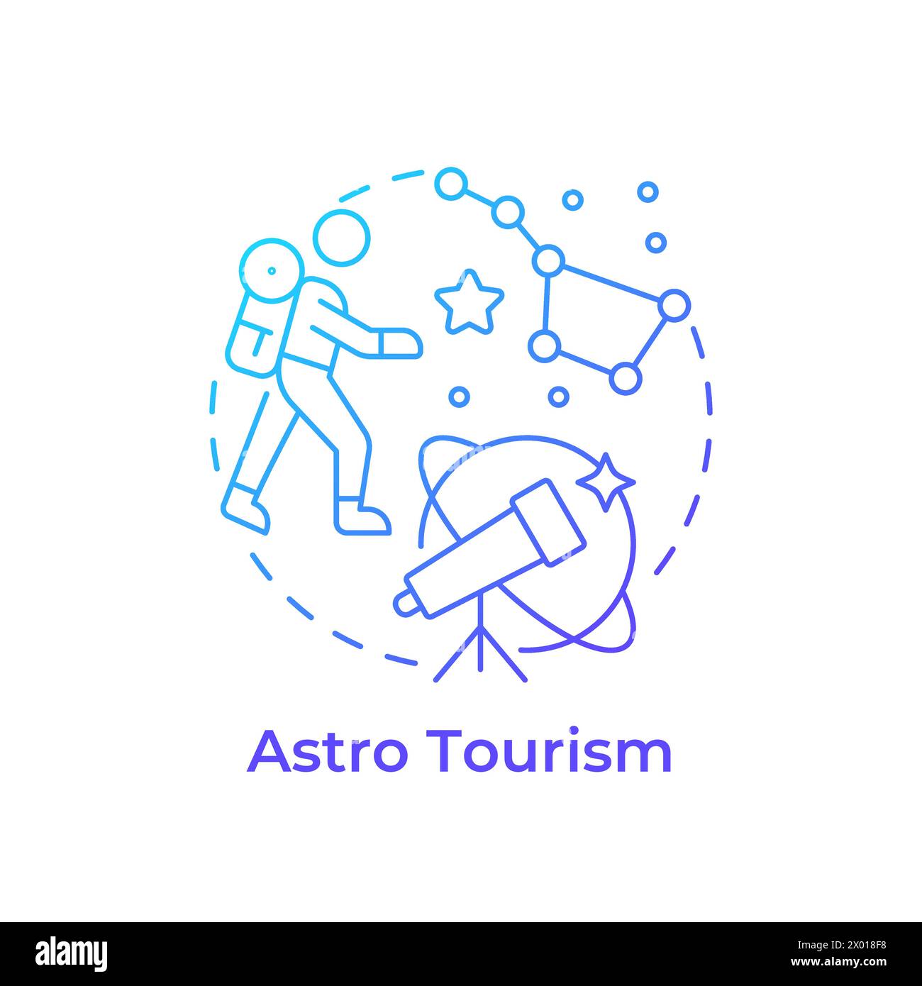 Astro tourism blue gradient concept icon Stock Vector Image & Art - Alamy Astro tourism blue gradient concept icon Stock Vector Image & Art - Alamy