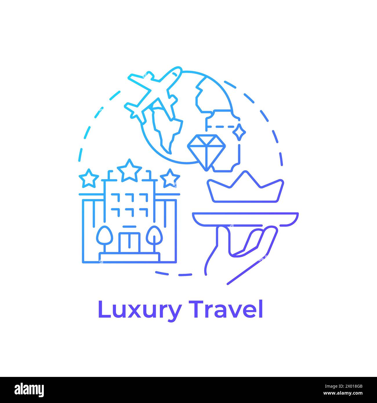 Luxury jet private Stock Vector Images - Alamy