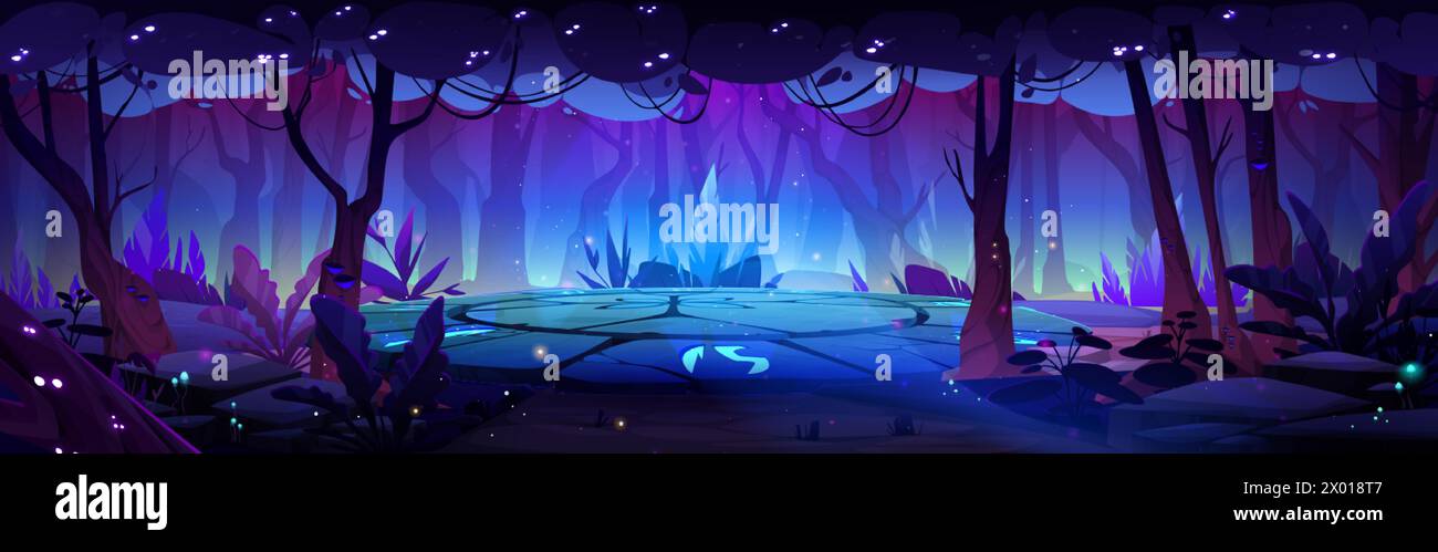 Glowing runes Stock Vector Images - Alamy