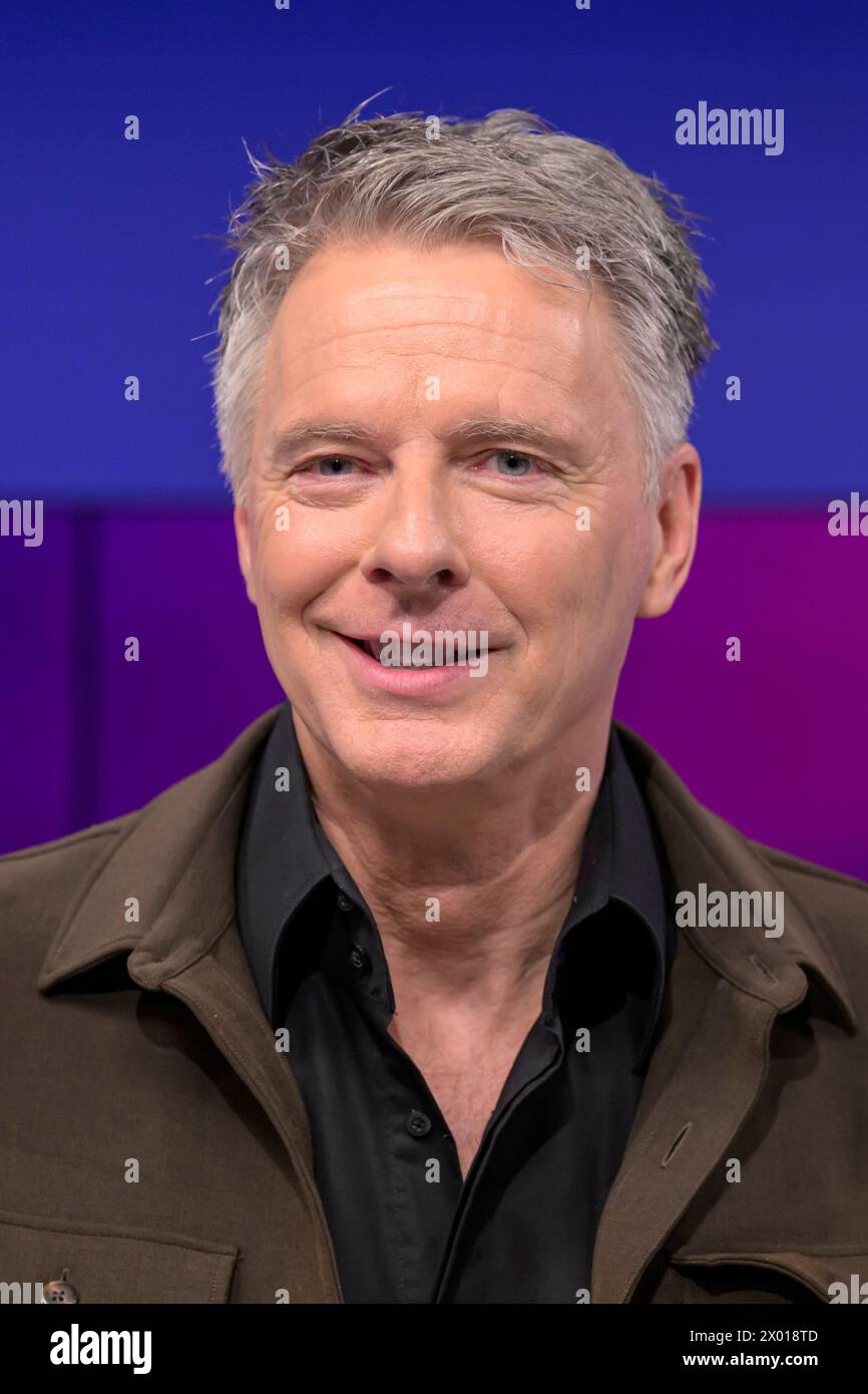 Das Erste, April 8, 2024, Joerg Pilawa, TV presenter, guest at ...