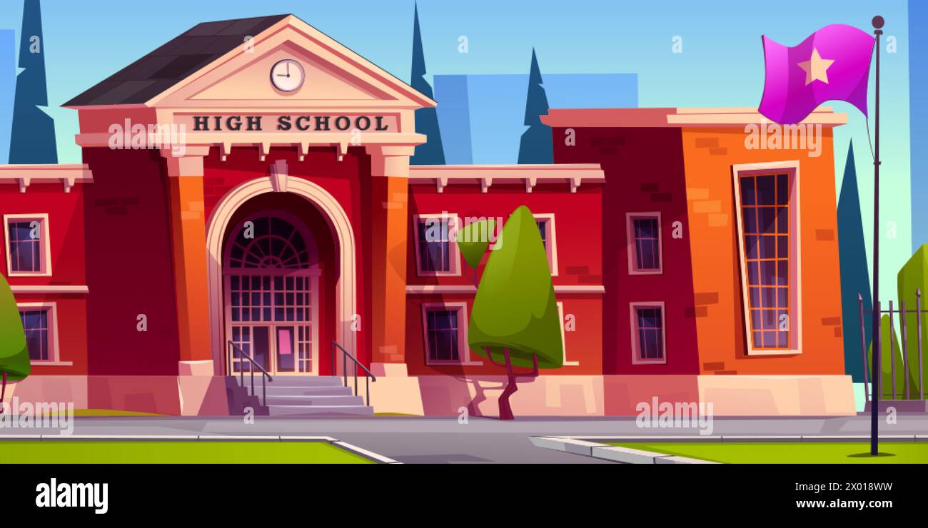 Cartoon windows door hi-res stock photography and images - Alamy