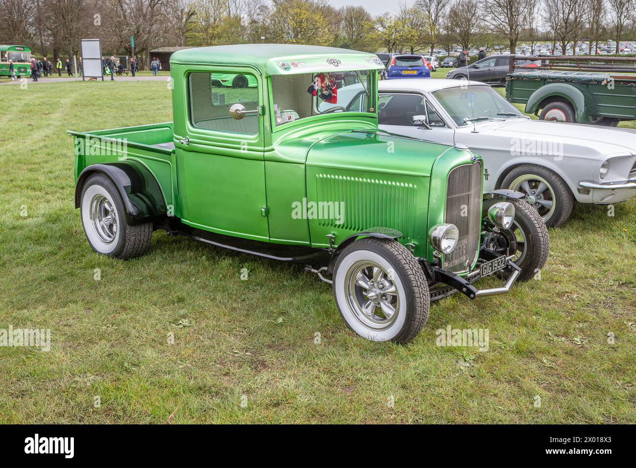 A classic Ford Hot Rod at a heritage car show Stock Photo - Alamy