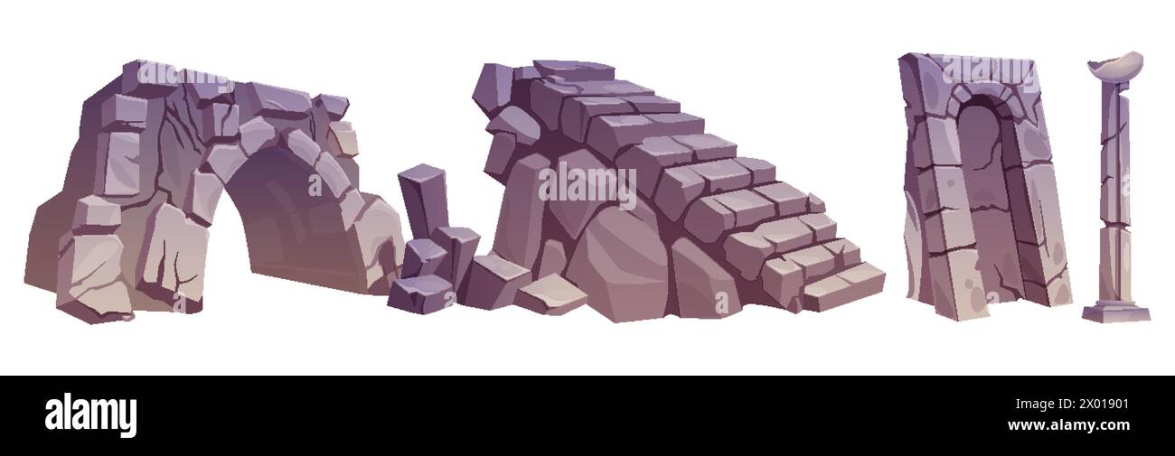 Huge rock arch Stock Vector Images - Alamy