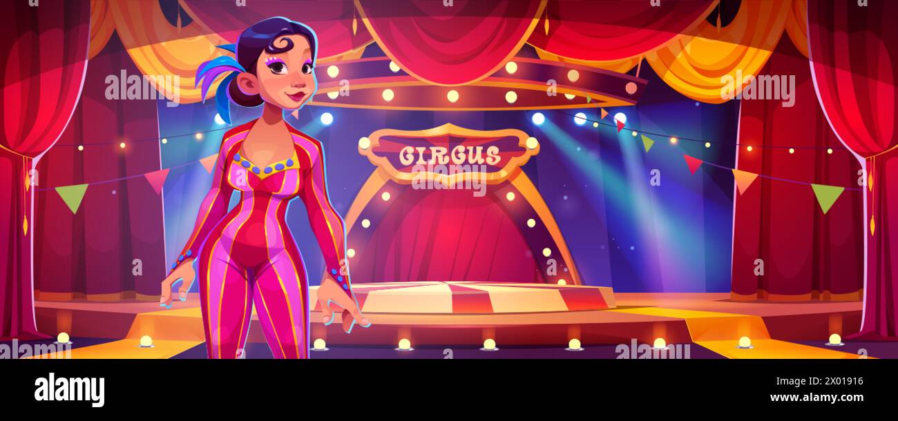 Female circus performer hi-res stock photography and images - Alamy