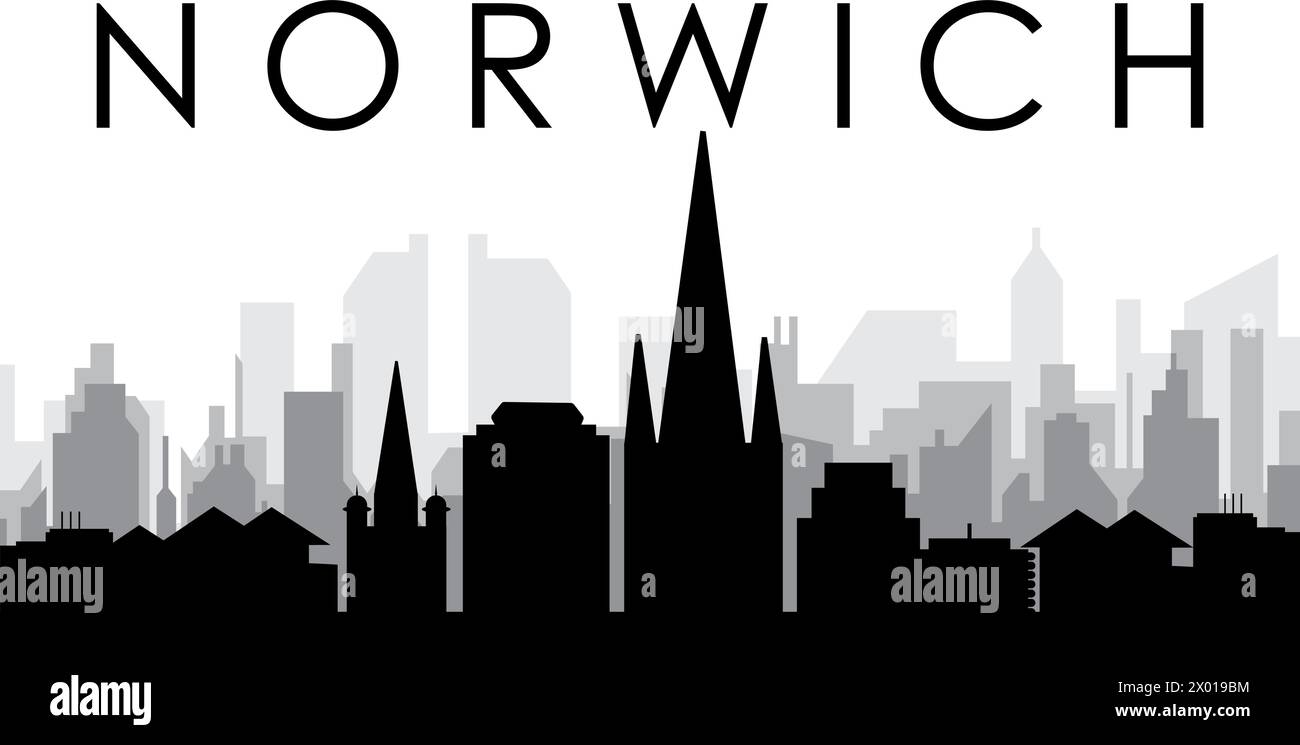 House norwich Stock Vector Images - Alamy