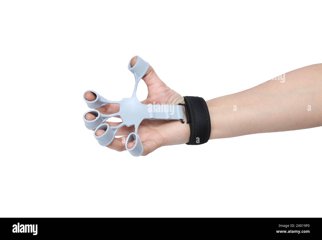 Hand Strengthener or Finger Exerciser isolated on white background ...