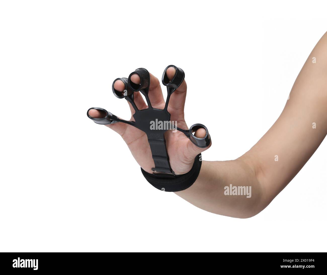 Hand Strengthener or Finger Exerciser isolated on white background ...