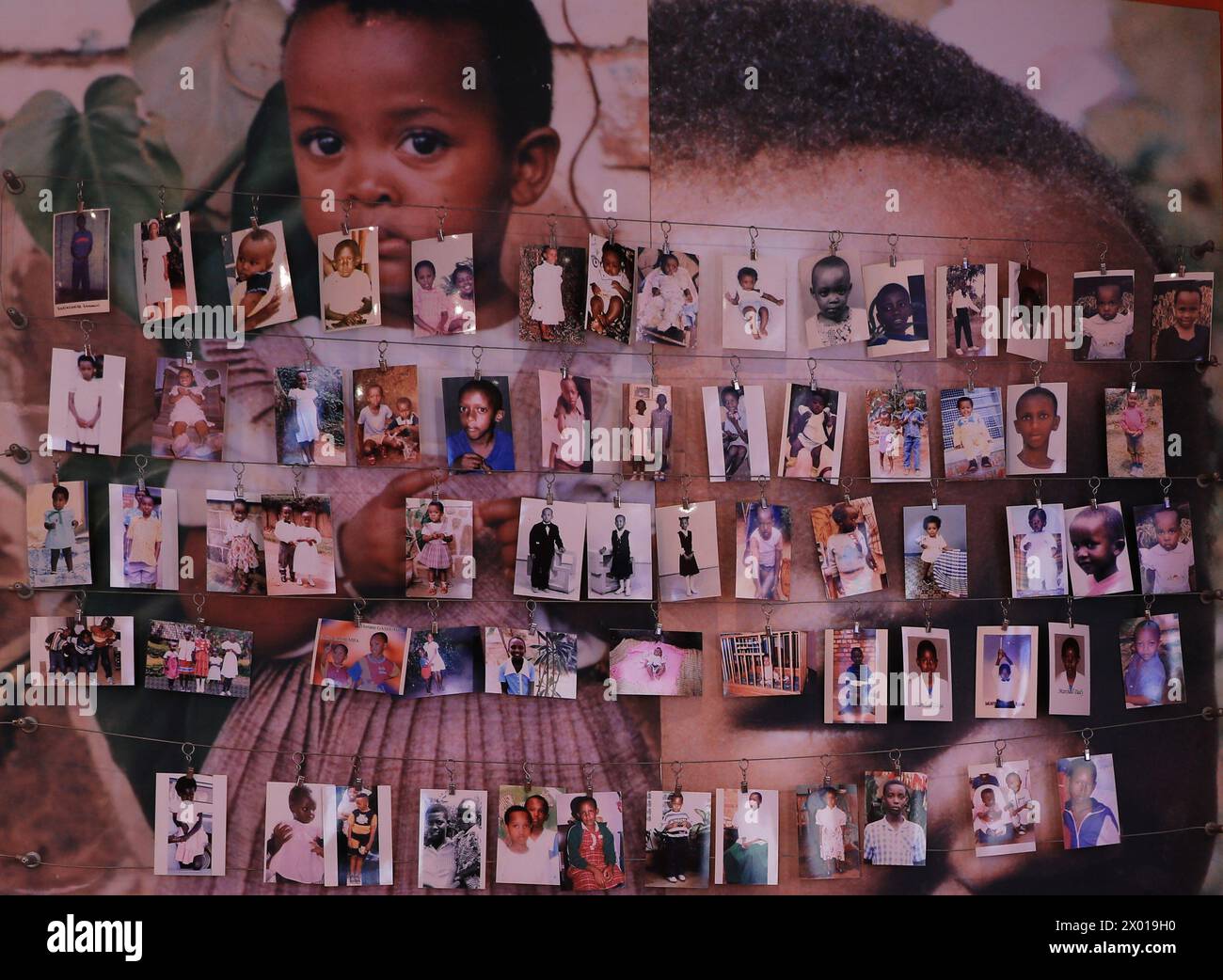 Kigali. 8th Apr, 2024. This photo taken on April 8, 2024 shows the ...