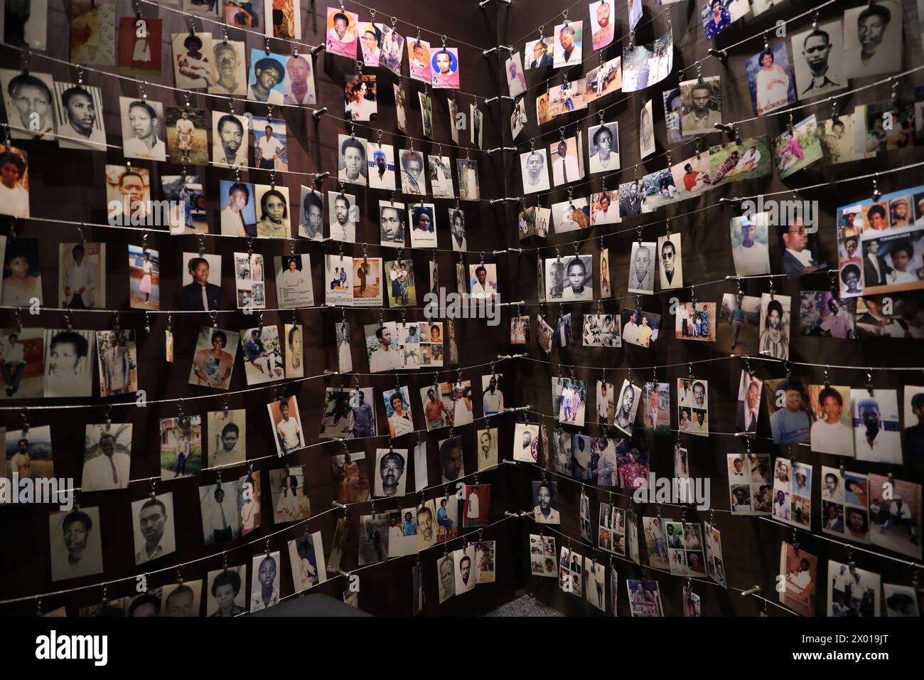 Kigali. 8th Apr, 2024. This photo taken on April 8, 2024 shows the ...