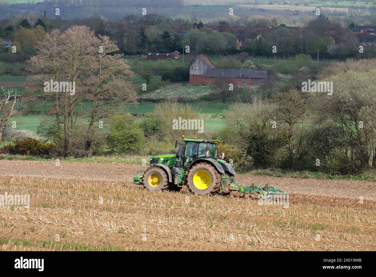 Ploughing of land hi-res stock photography and images - Alamy
