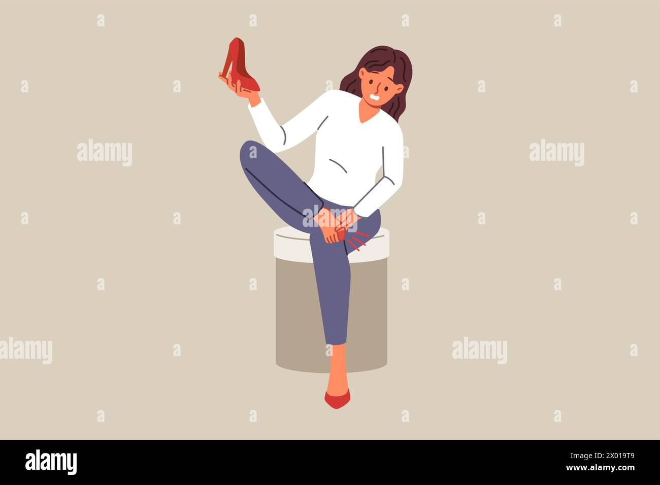 Poor quality shoe Stock Vector Images - Alamy