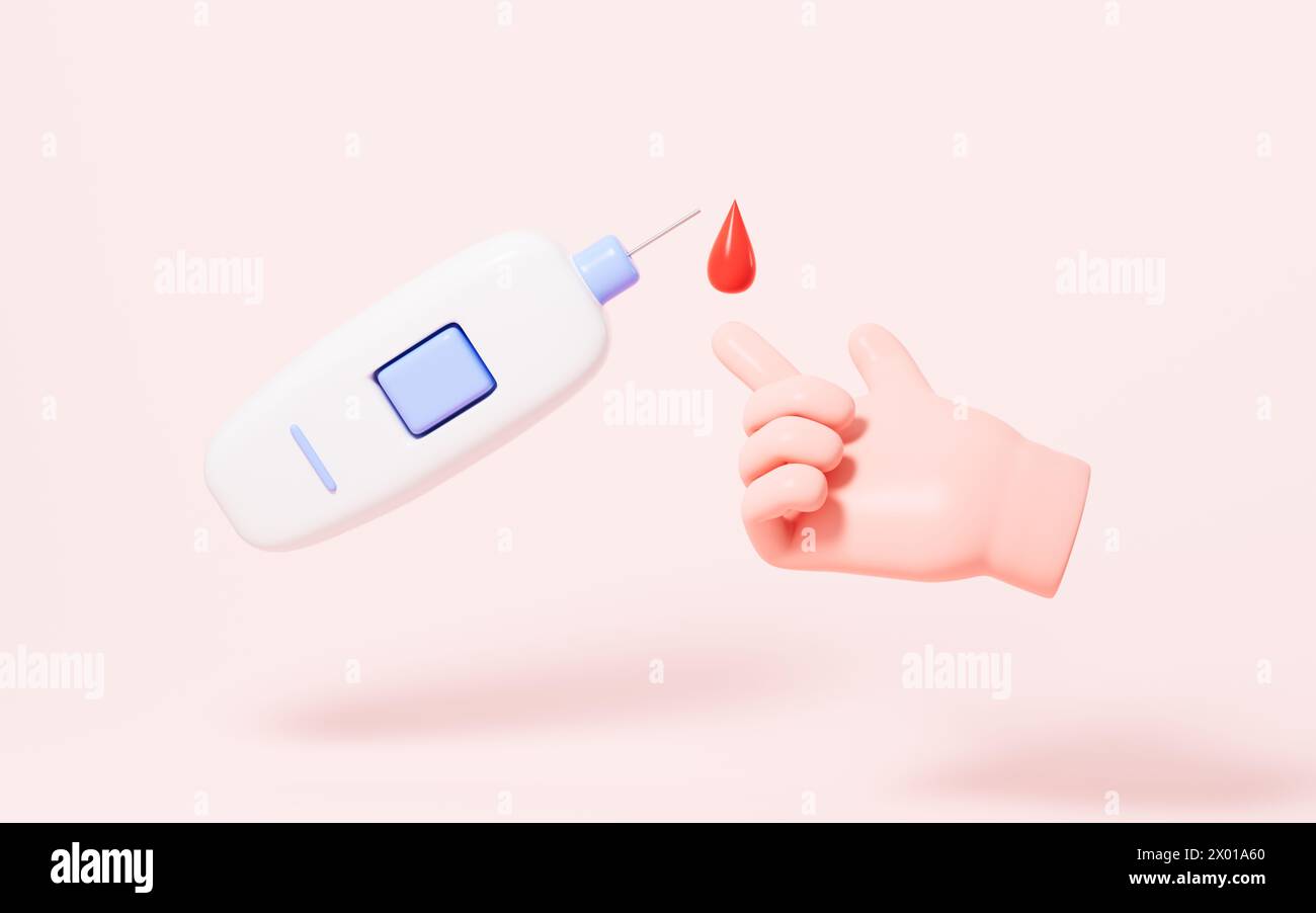 Blood sampling pen hi-res stock photography and images - Alamy