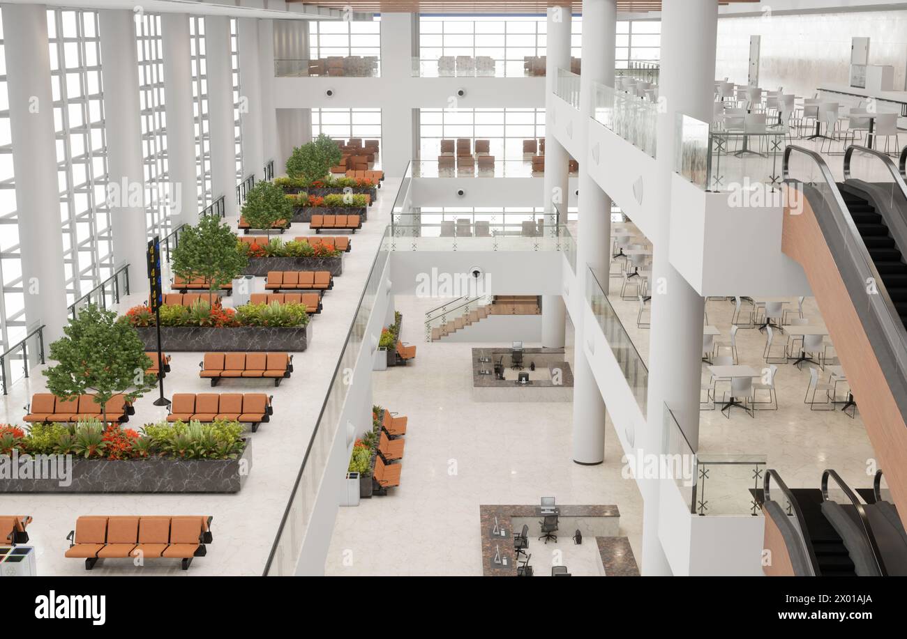 new airport terminal design Stock Photo - Alamy
