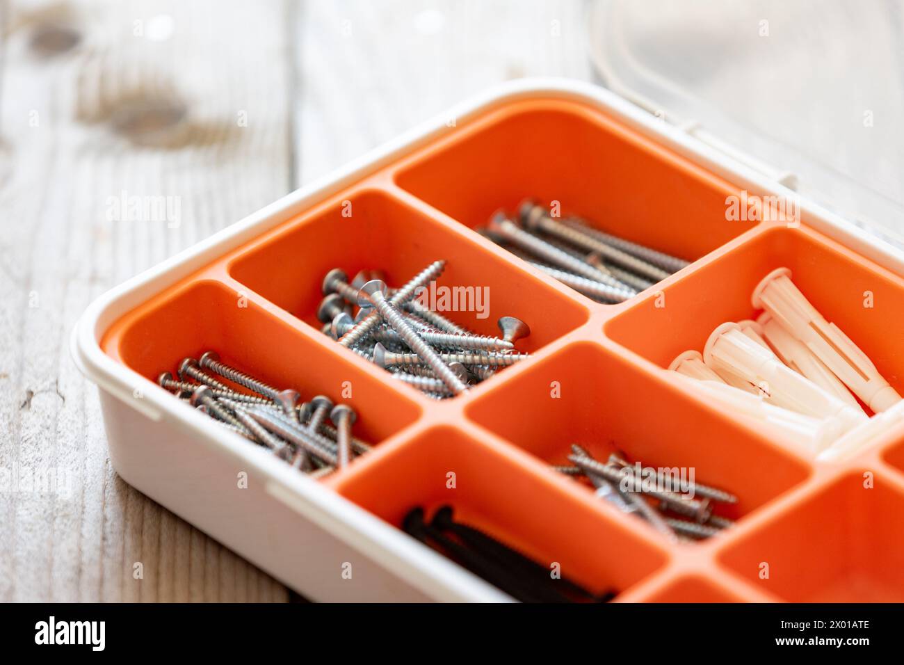 Storage box screws hi-res stock photography and images - Alamy